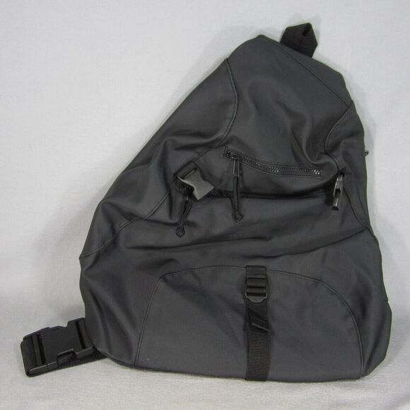 Piper Gear | Bags | Piper Gear Crossbody Backpack Mens Large Black ...